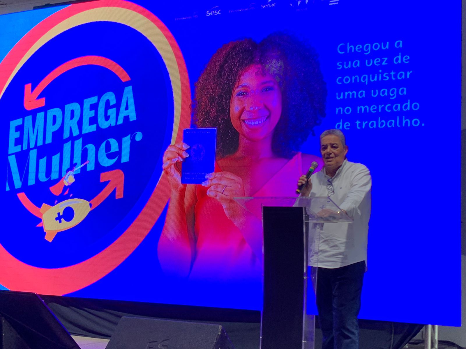 Primeira-dama do Estado, Mônica Riedel reforçou o protagonismo feminino ...